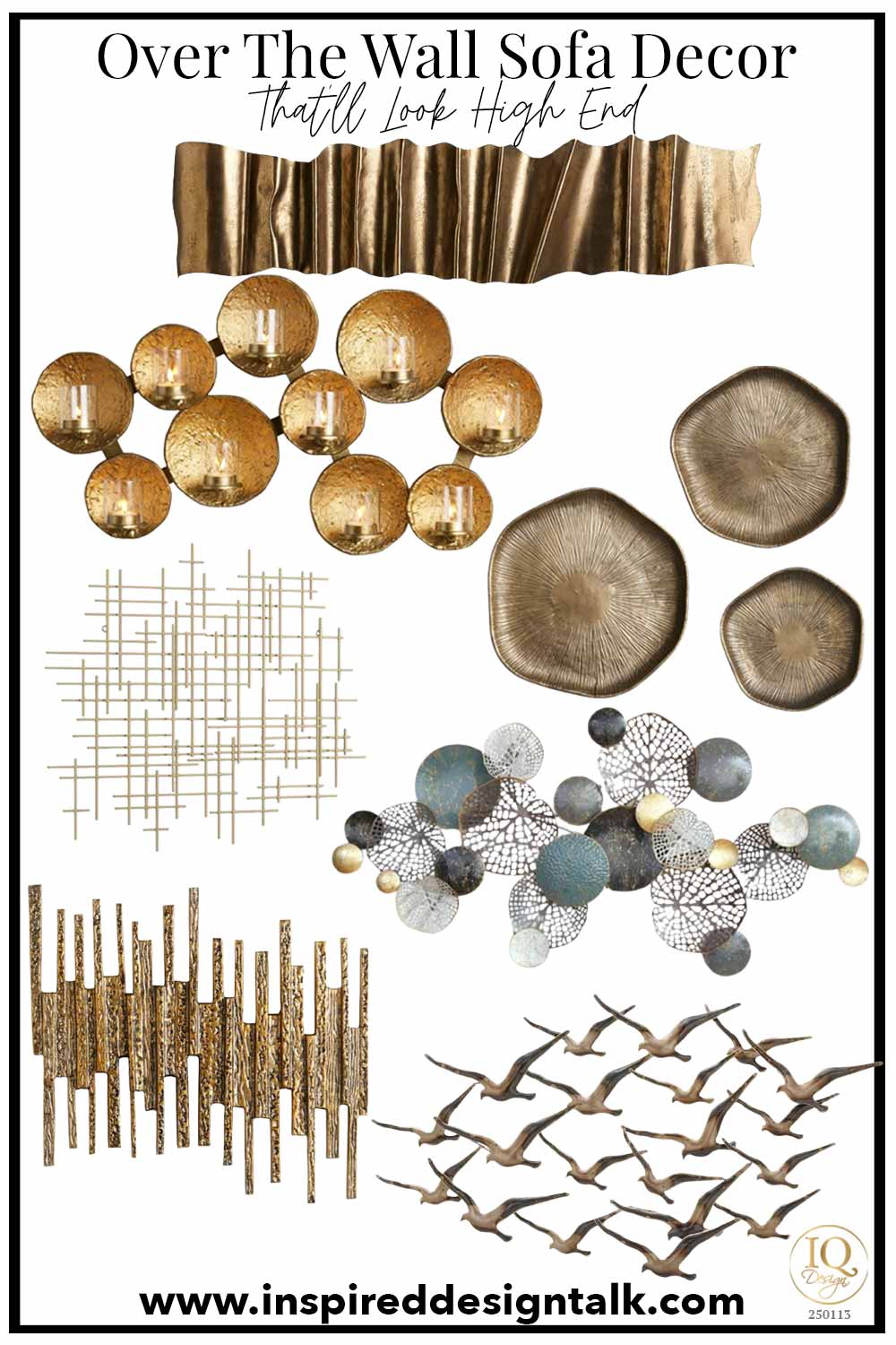15 Stunning Over Sofa Wall Decor Ideas That Look High End