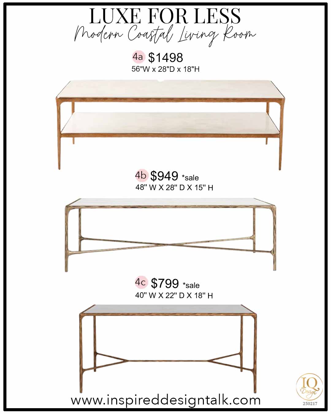 Coastal Living Room Ideas: Transform $29K Look to $5K Dream!